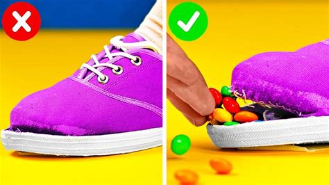 여러분의 신발을 이용한 멋진 팁과 아이디어 신발을 쉽게 개량하는 방법 Youtube