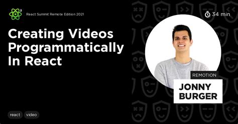 creating videos programmatically in react by jonny burger