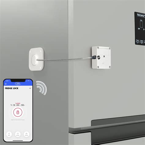 Habit Control Refrigerator Timer Lock Bluetooth Fridge Locks For