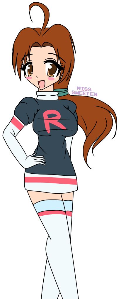 Commission Delia Ketchum As A Team Rocket Agent By Miss Sweeten443 On Deviantart