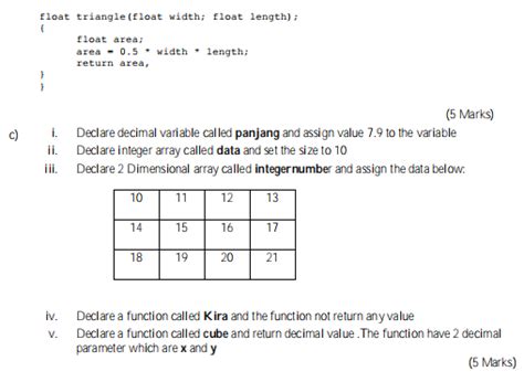 Solved C Programming Computer Type Or Hand Write Also Can