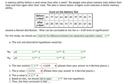 Solved How To Find The Test Statistic And P Value With This Chegg