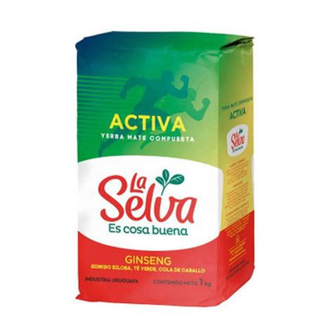 La Selva Yerba Mate Compuesta Para Nerviosos Yerba Mate For Nervousness