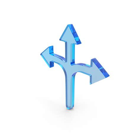Three Way Intersection Arrows Icon Png Images And Psds For Download Pixelsquid S121814203