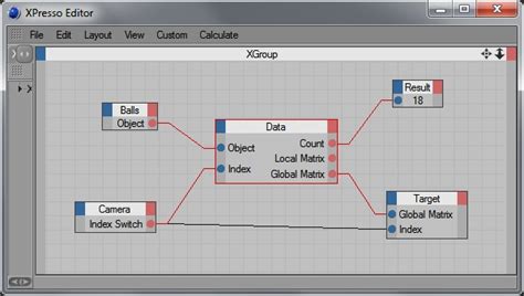 cinema 4d xpresso data hierarchy object index mike udin tools