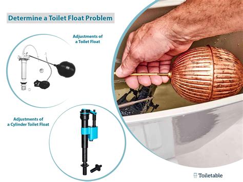 Adjusting A Toilet Float Ballcock Cylinder Floats