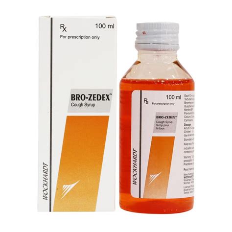 Bro Zedex Syrup 100ml Shifachem