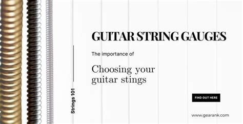 Guitar String Gauges Explained By Our Guitar Guru Gearank Guitar String Gauges Explained By Our Guitar Guru Gearank
