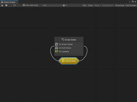 Create A Transition Between States Visual Scripting 1 7 8