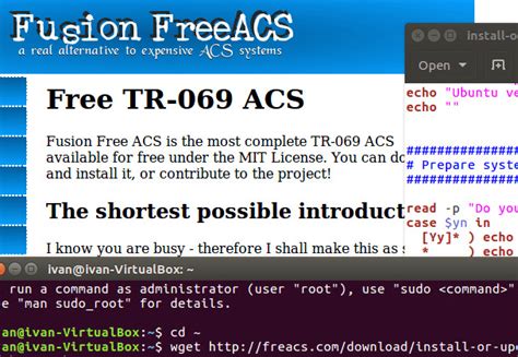 install freeacs on your tr069 server by ivane747