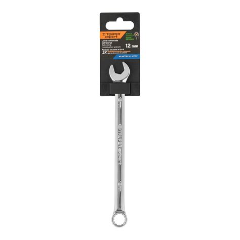 Llave Combinada 12 Mm X 193 Mm Extralarga Acero Truper
