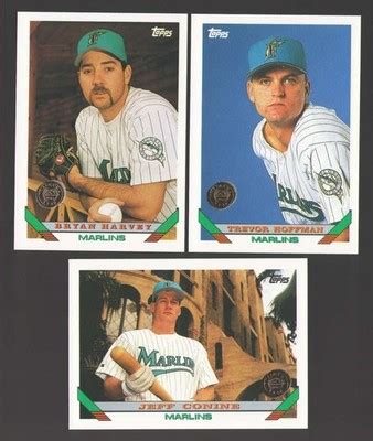 1993 Topps W Rockies Inaugural Logo Florida Marlins Team Set Ebay