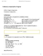 Introduction To Exponents Definitions And Laws For Exponential Course Hero