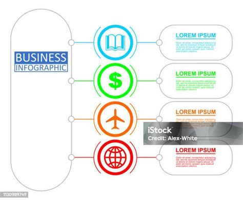 워크 플로우 다이어그램 그래프 프리 젠 테이 션 차트 비즈니스 개념에 대 한 벡터 인포 그래픽 템플릿 0명에 대한 스톡 벡터