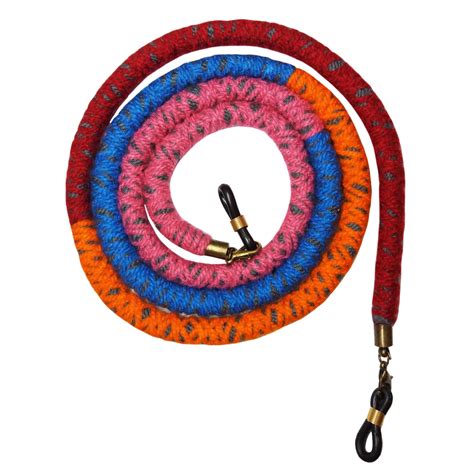 Eye Glasses String Holder Strap Durable Embroidery Design Shopipersia