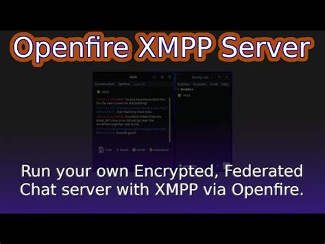 Free Video Openfire An Open Source Self Hosted Xmpp Based Chat