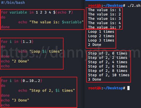 Linux Bashshell Simple Basic Flow Control For Loop While Loop If If Else