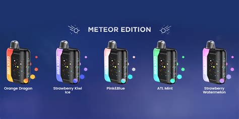 New Geek Bar Pulse X Meteor Edition Vape Royalty