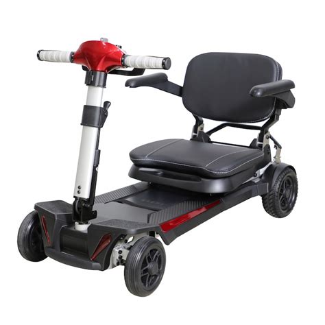 Сгъваем електрически скутер M2085 за възрастни хора 4 колела 120w мотор 25 2v 10ah батерия