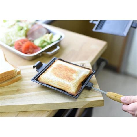 Coghlans コフラン エイアンドエフ ホットサンドクッカー Aandf キャンプ アウトドア キッチン 朝食 フライパン Shinwashop 通販 Yahoo ショッピング