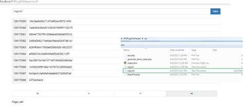 Github Ninjadevmaxphplogfileviewer A Php Ajax Log File Viewer