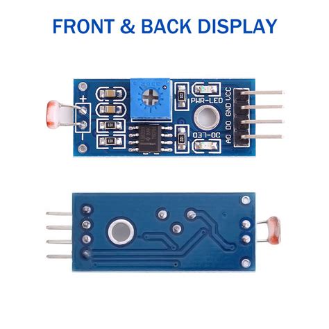 daylight sensor photosensor for arduino 4 connections photodetector