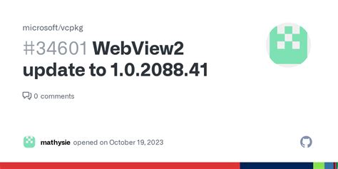 Webview Update To Issue Microsoft Vcpkg Github