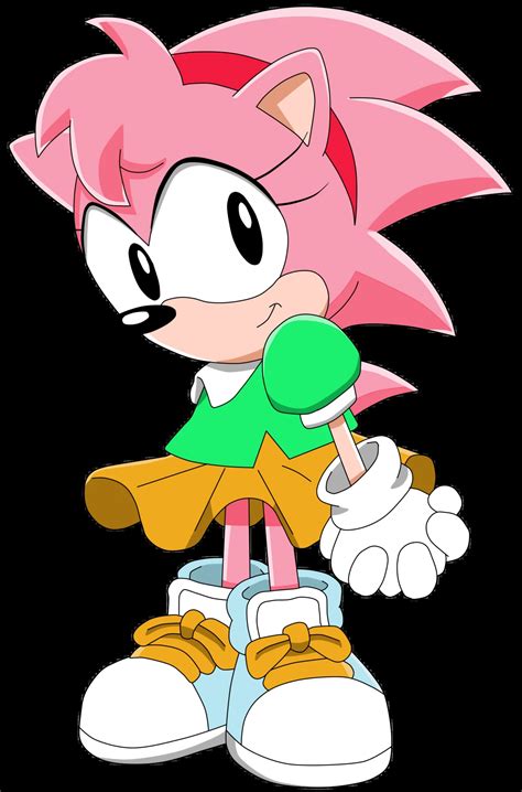 Classic Amy Rose Sprites Classic Amy Rose Panties Hd Png Download