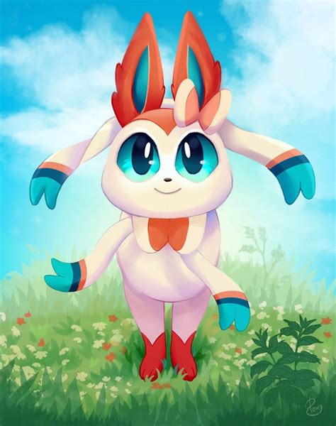 Sylveon Fanart By Caerto On Deviantart