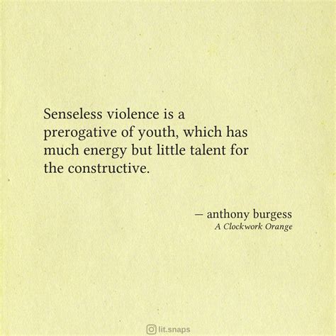 A Clockwork Orange Book Quotes