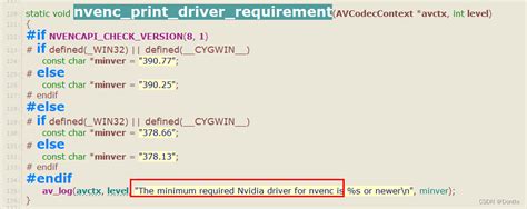 Ffmpeg，英伟达jetson盒子看不到显卡驱动版本问题源码分析（the Minimum Required Nvidia Driver For Nvenc Is Xxx Or Newer