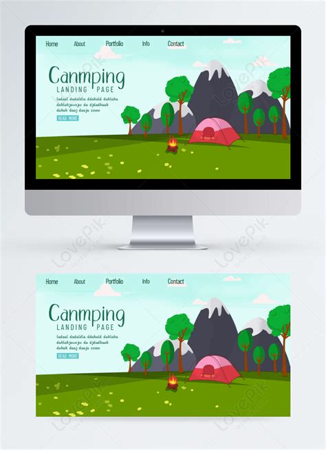 여름 캠프 활동 웹 디자인 이미지 사진 465445749 무료 다운로드