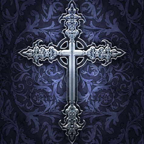 Gothic Cross Wall Art Digital Art By Brigid Ashwood