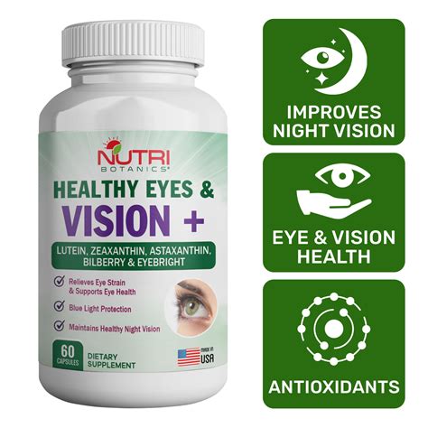 Nutri Botanics Healthy Eye And Vision Lutein Eye Supplement Ntuc