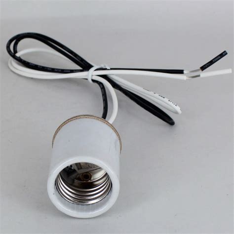 New Leviton Unglazed Porcelain Light Socket Lamp Holder 43 Off