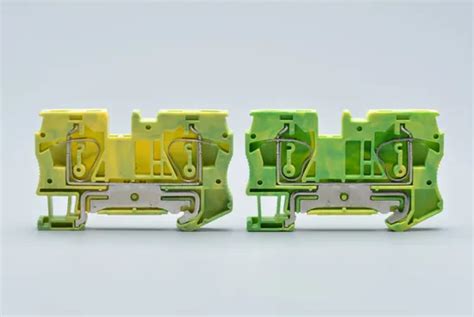 Utl Barrier Earth Bar Electric Grounding Earth Terminal Block Terminal Block And Spring Earth