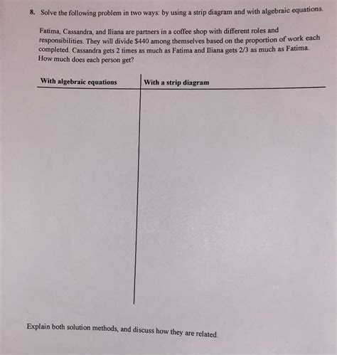 Solved Solve The Following Problem In Two Ways By Using Chegg Com