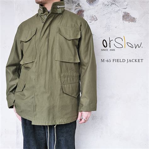 Orslow オアスロウ 01 6065 76 M 65 Field Jacket フィールドジャケット コットン ナイロン ミリタリー 米軍