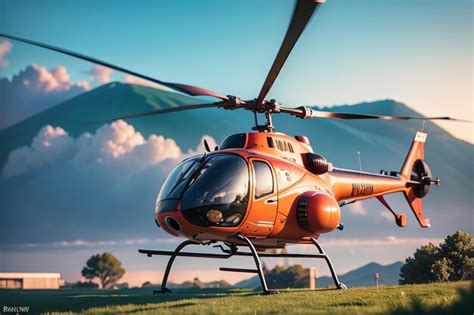 Premium Ai Image Military Helicopter Hover War Weapon Rescue Helicopter Civil Aircraft