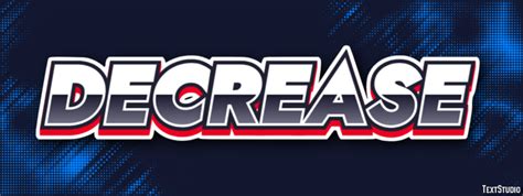 Decrease Text Effect And Logo Design Word