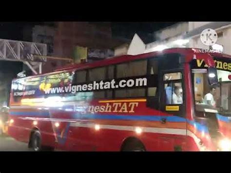 VIGNESH TAT AIR BUS COACH PERIYAKULAM CRASSING YouTube