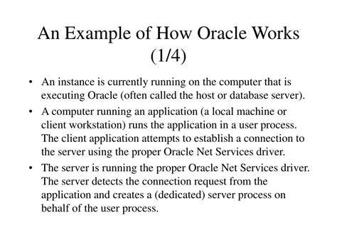 Ppt Oracle9i Database Concept Powerpoint Presentation Free Download