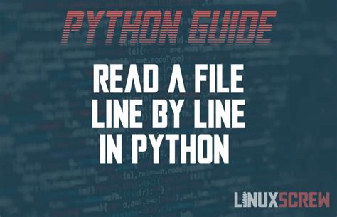 Read A File Line By Line In Python 3 Methods
