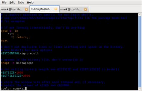Setting Vim Colour Schemes