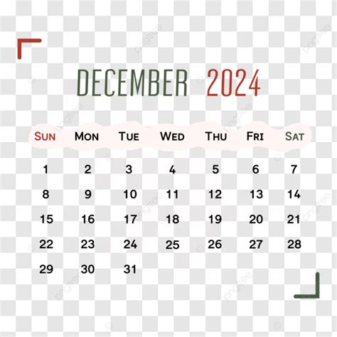 달력 2024년 12월 눈 벡터 2024년 12월 달력 우아한 달력 디자인 달력 Png 일러스트 및 벡터 에 대한 무료 다운로드 Pngtree