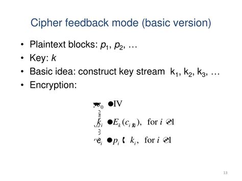 PPT Introduction To Block Cipher Modes ECB CBC OFB CFB CTR PowerPoint Presentation ID