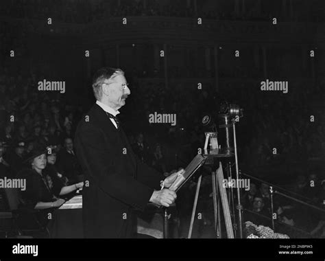 Britains Prime Minister Neville Chamberlain Addressed A Meeting Of 7 000 Conservative Women At