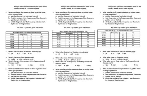 Mean Of Grouped Data Eval To Print Pdf Applied Mathematics