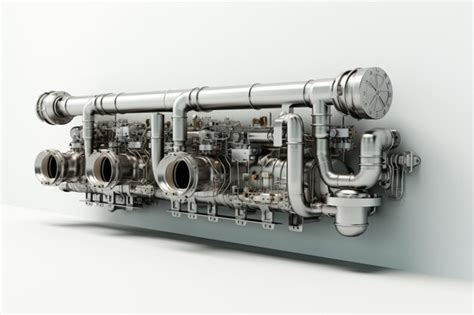 Premium Ai Image Telecom Duct On White Background