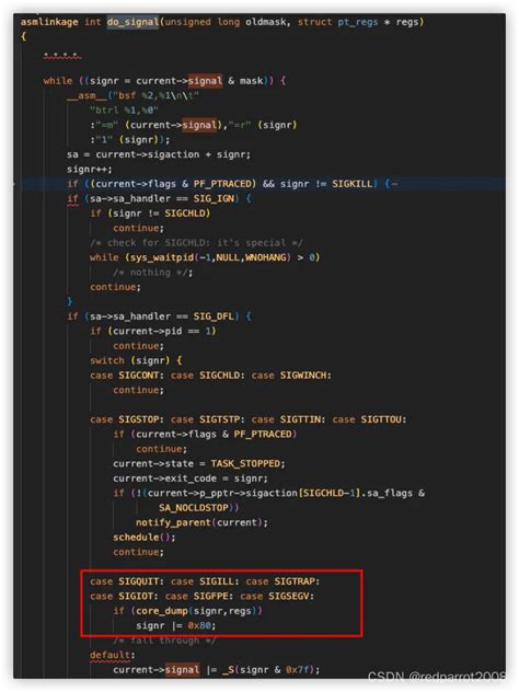linux coredump文件的生成机制 linux cordump 生成过程 csdn博客